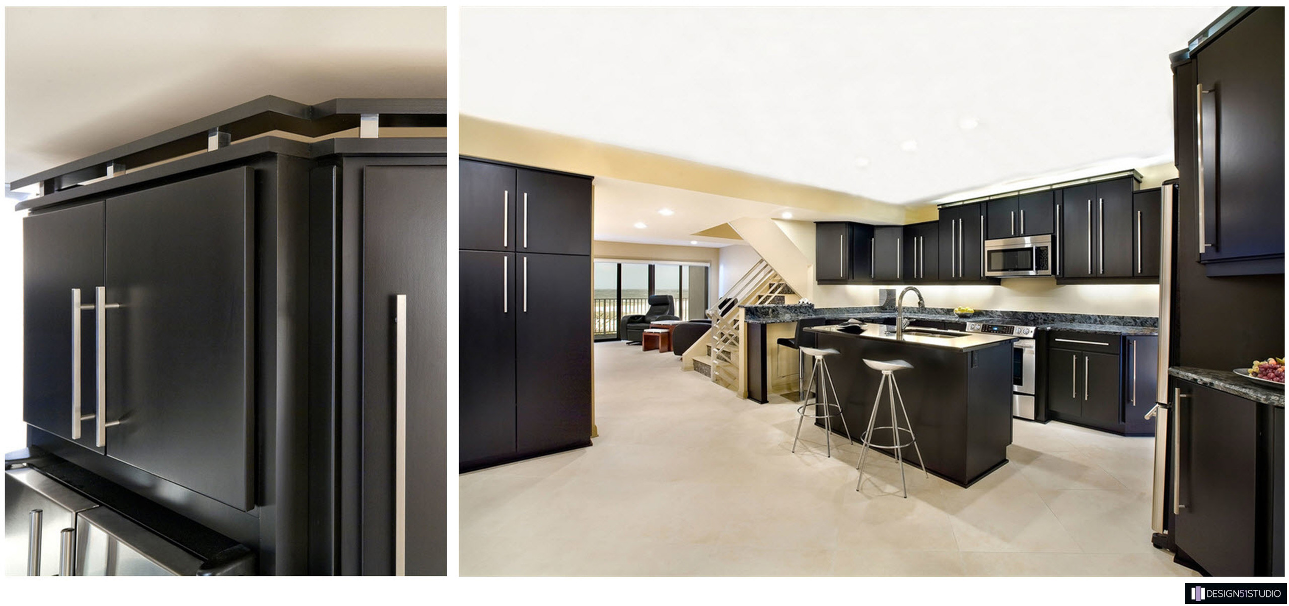 CONTEMPORARY OCEANFRONT KITCHEN - COLLAGE - HOLLY WIEGMANN - DESIGN 51 ...