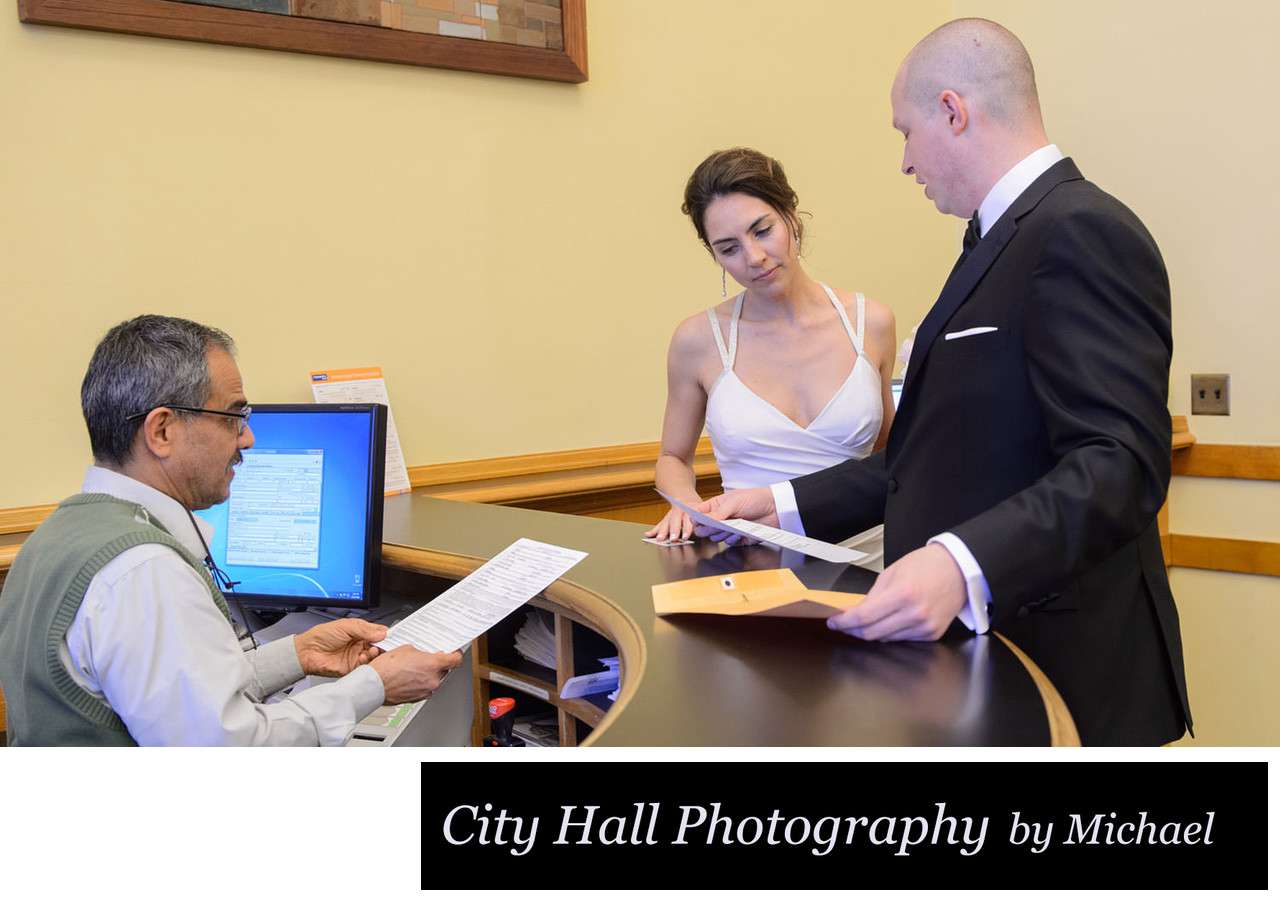 SF City Hall Wedding Ceremony Check-in Process - Guide With Photos