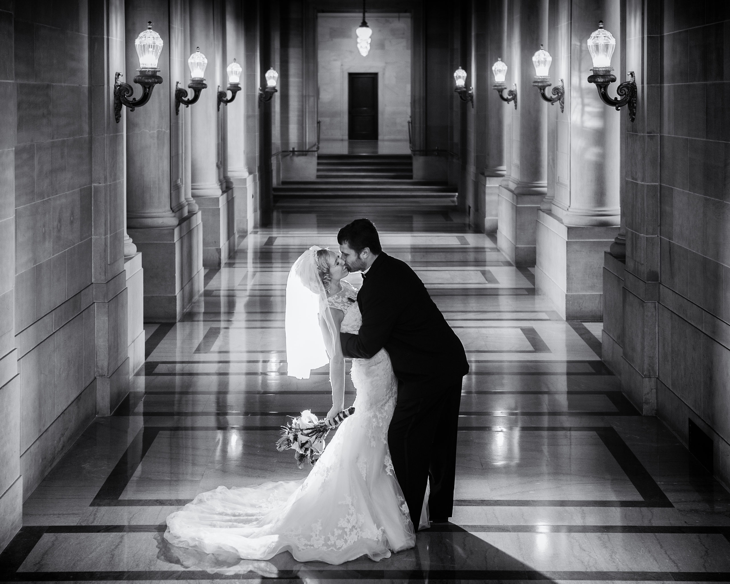 SF City Hall Wedding Photography Gallery - Formal Attire