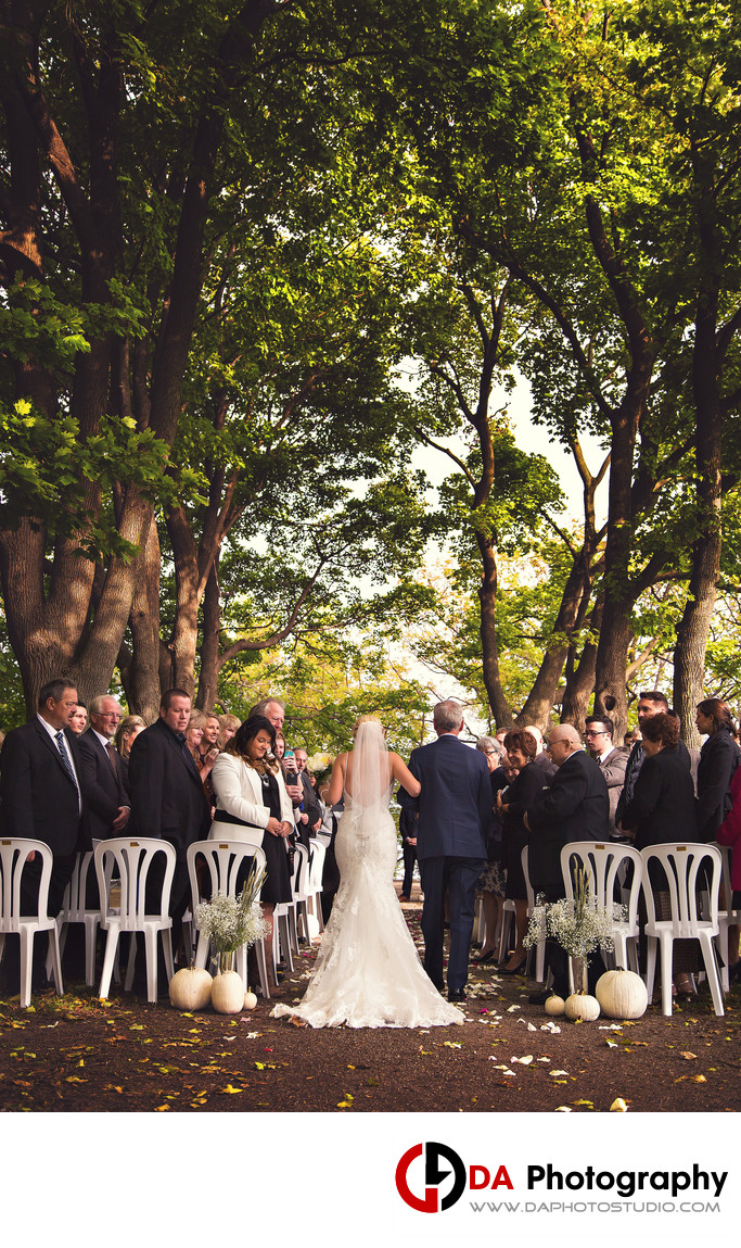Outdoor Wedding at Dundurn Castle - Weddings - DA Photography