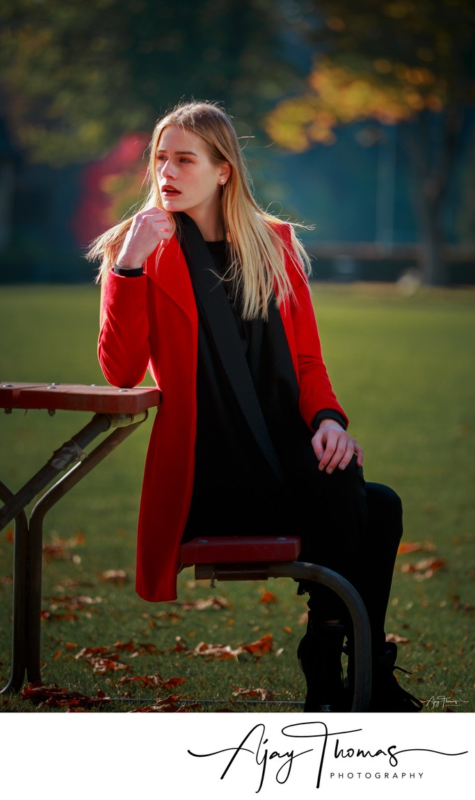 Photos in Vancouver Park - Senior portraits - Ajay Thomas Photography