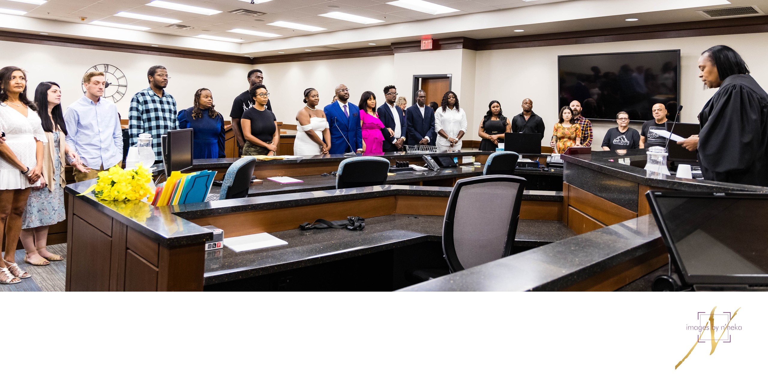 Courthouse Wedding Atlanta - Images by N'neka