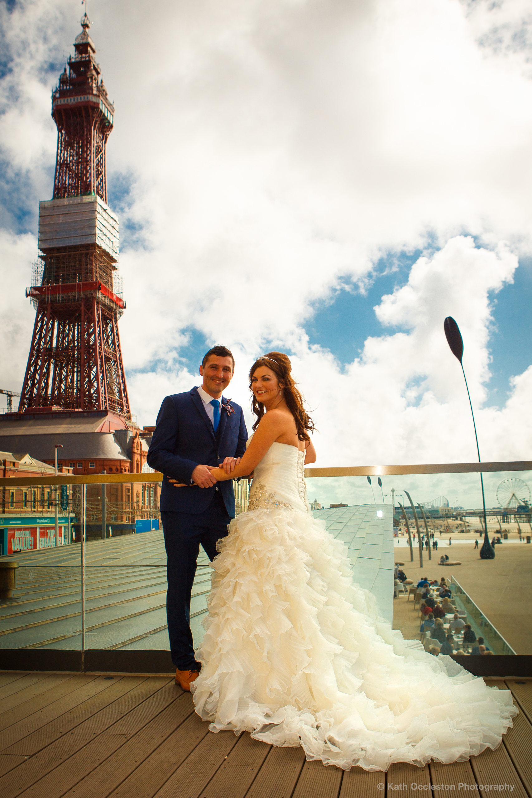 Becky & John's Blackpool Wedding Photographs - Kath Occleston Photography