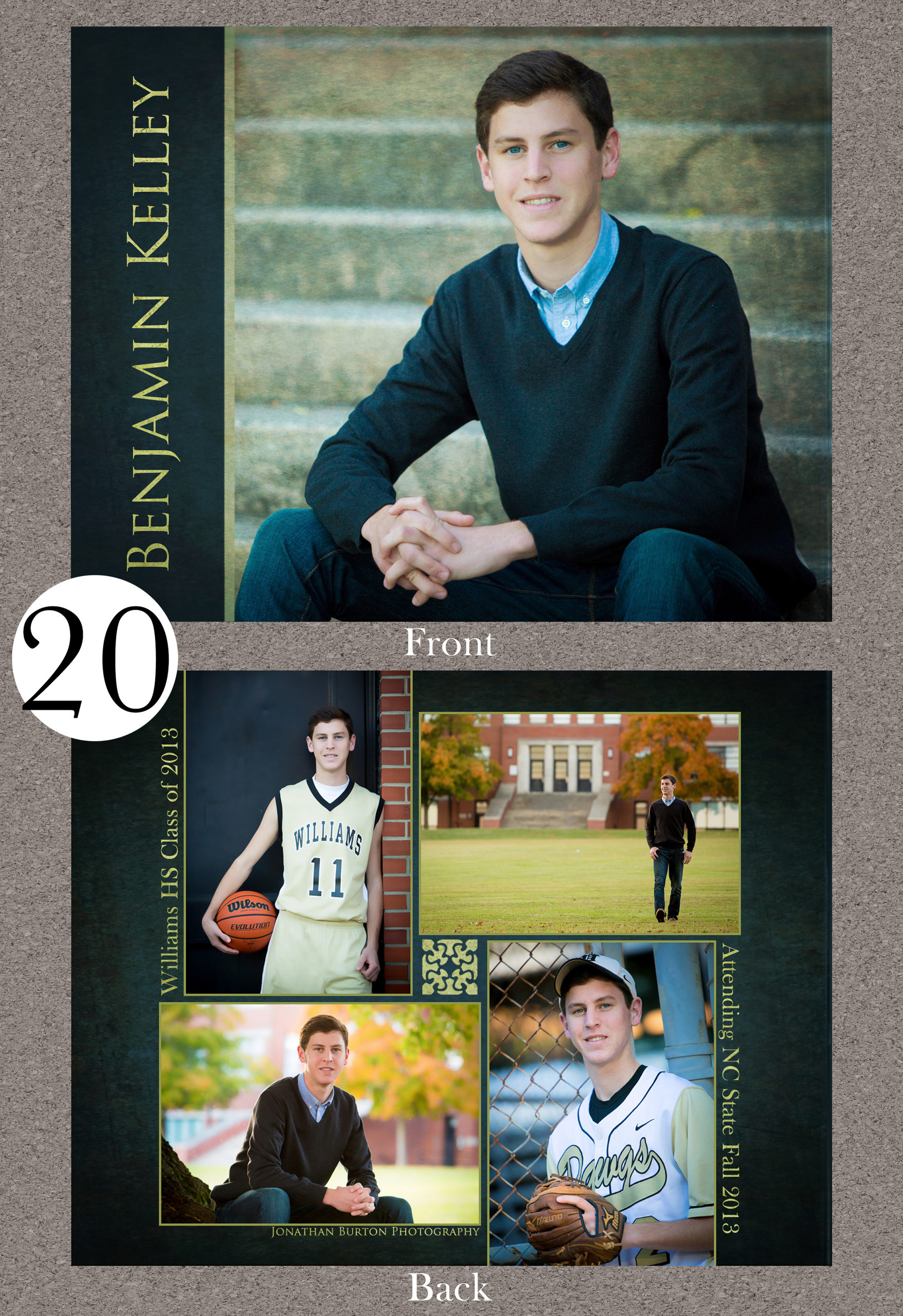 Graduation Card Gallery and Design Form