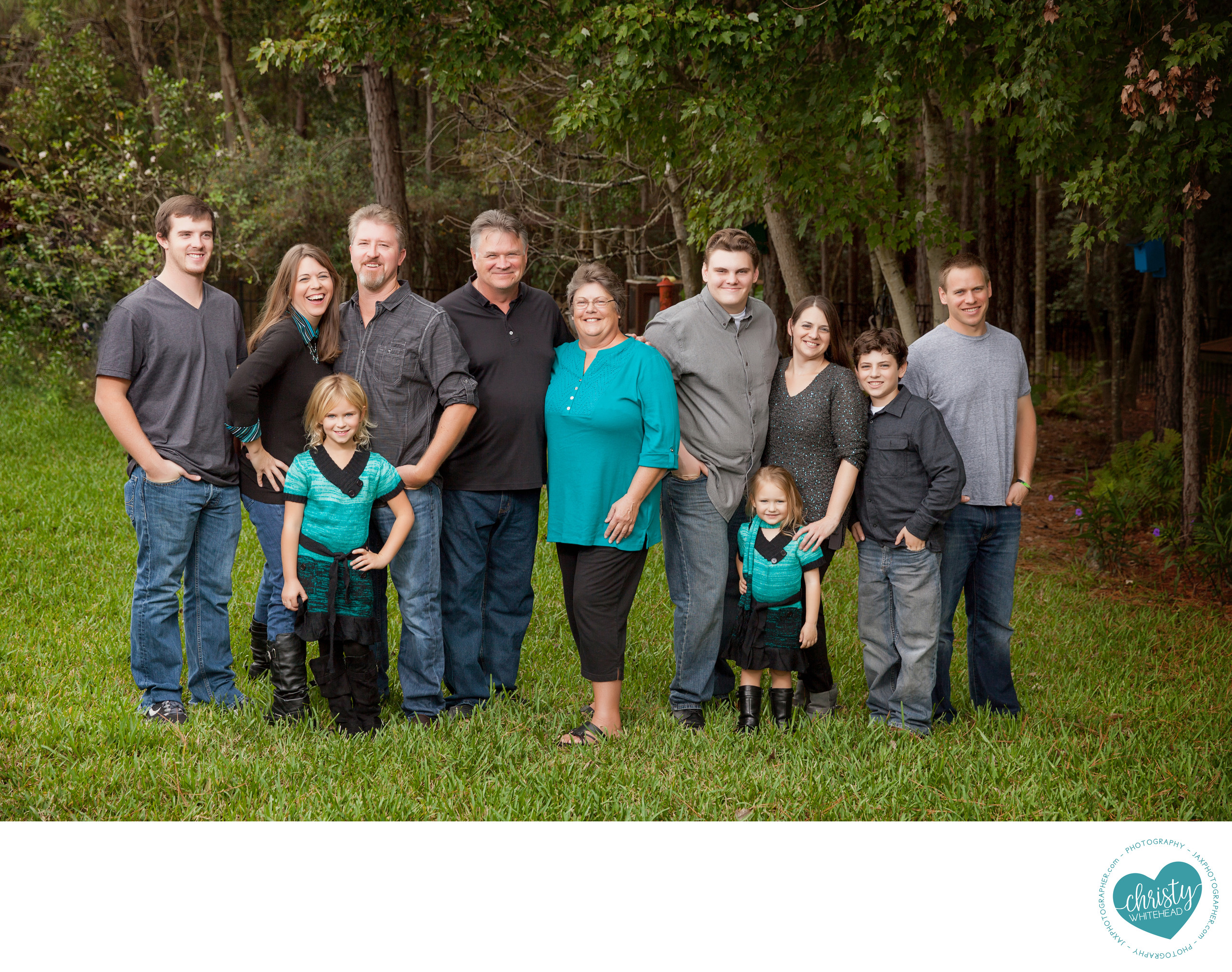 Large Group Of Family Members Photo Shoot Florida - Jacksonville Family ...