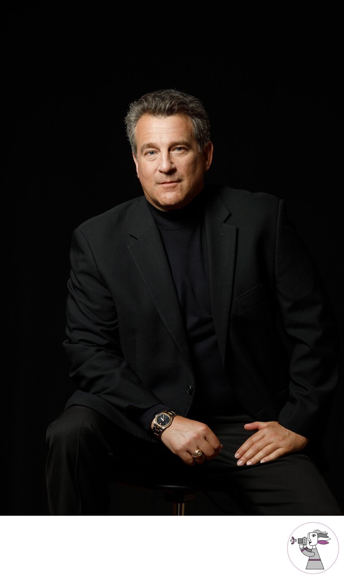 Dramatic Studio Portrait of a CEO - Amalya Shandelman | Houston ...