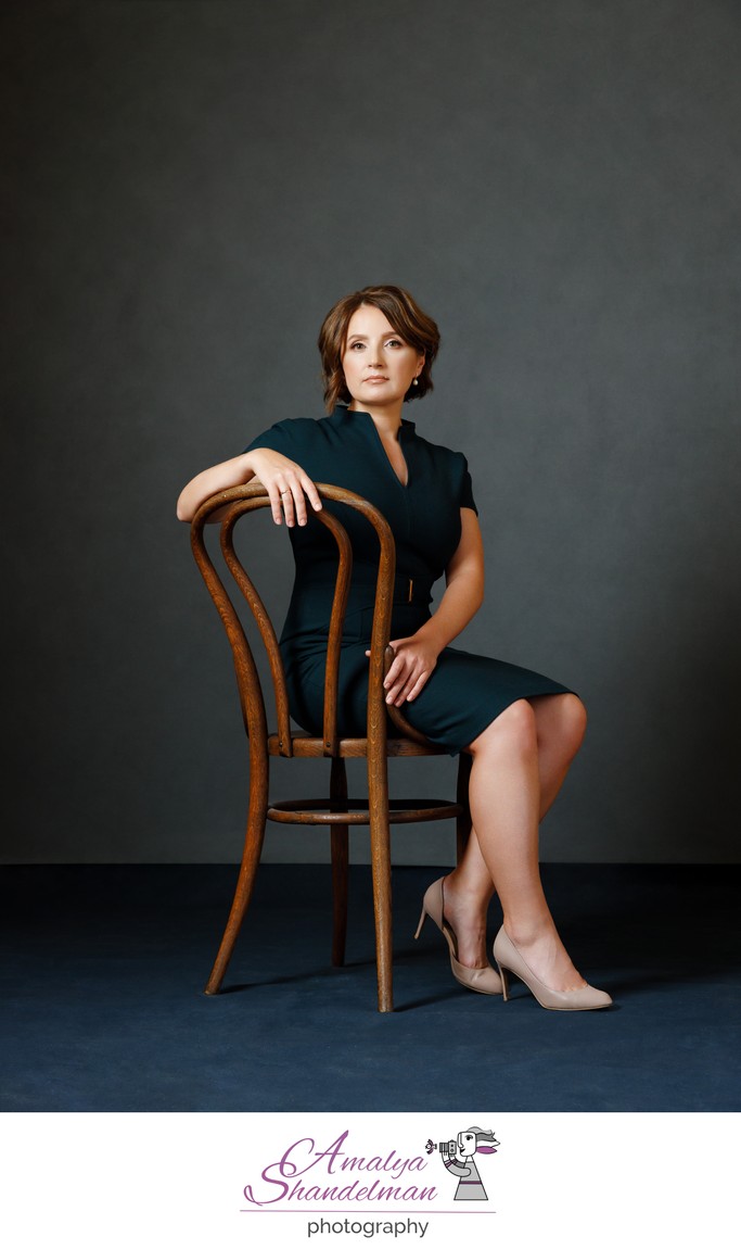 In-Studio Business Portrait of Woman - Amalya Shandelman | Houston ...