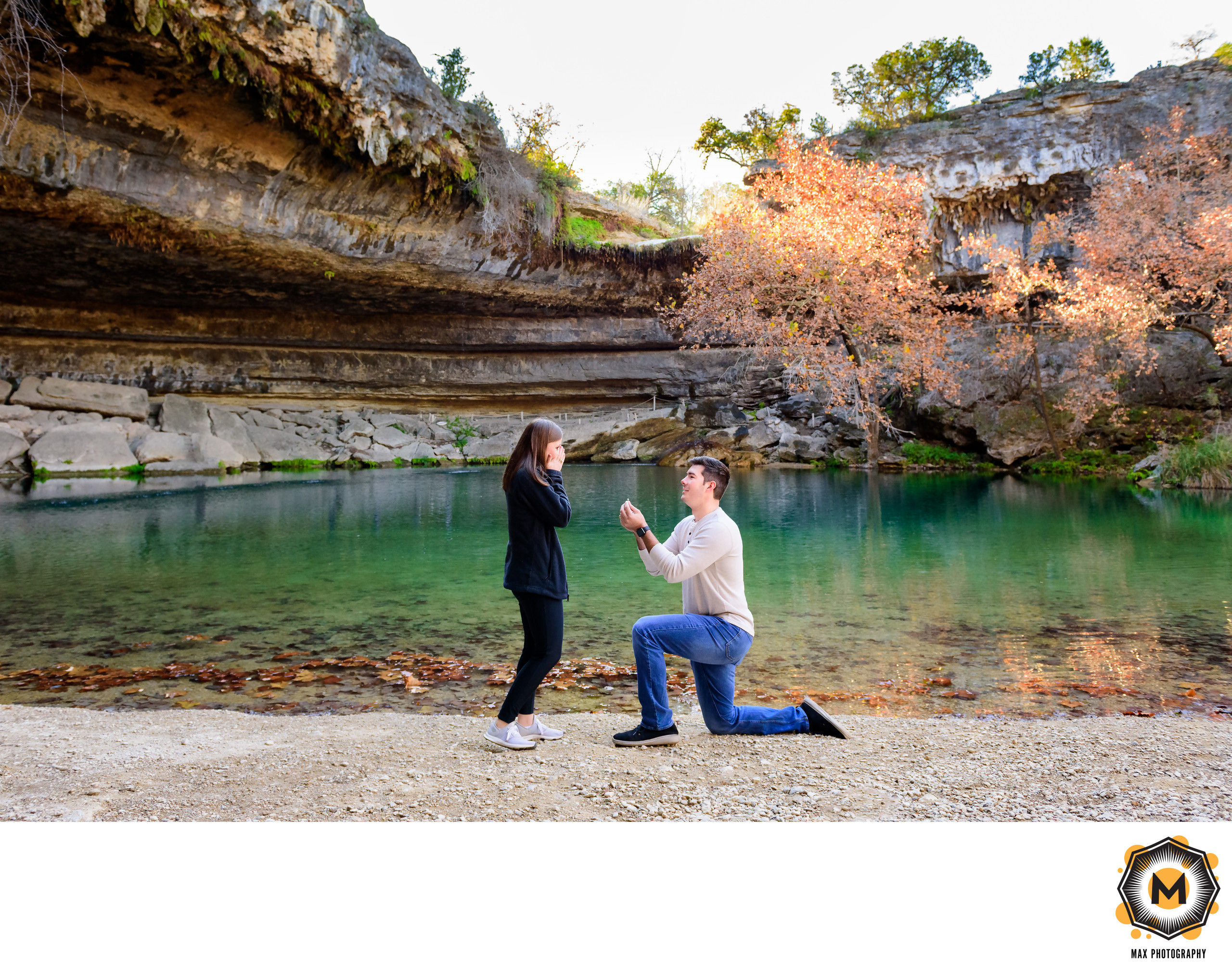 Hamilton Pool Marriage Proposal Photographer - Austin Proposal ...