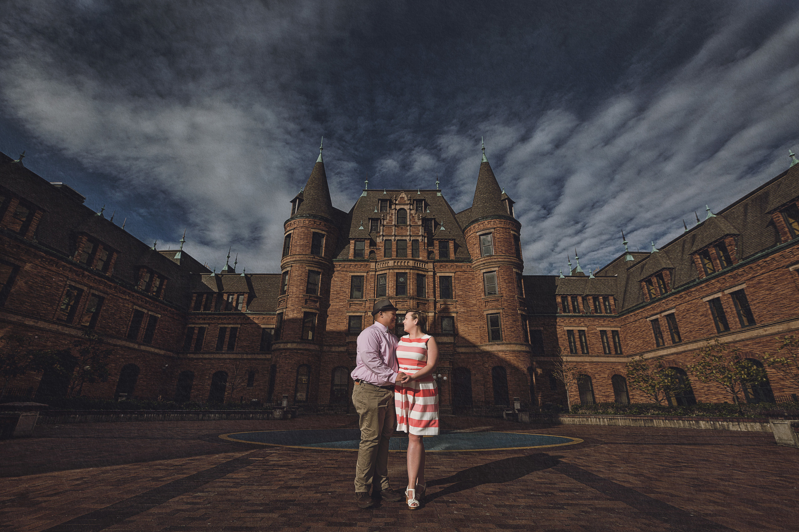 Tacoma Castle Engagement Photo