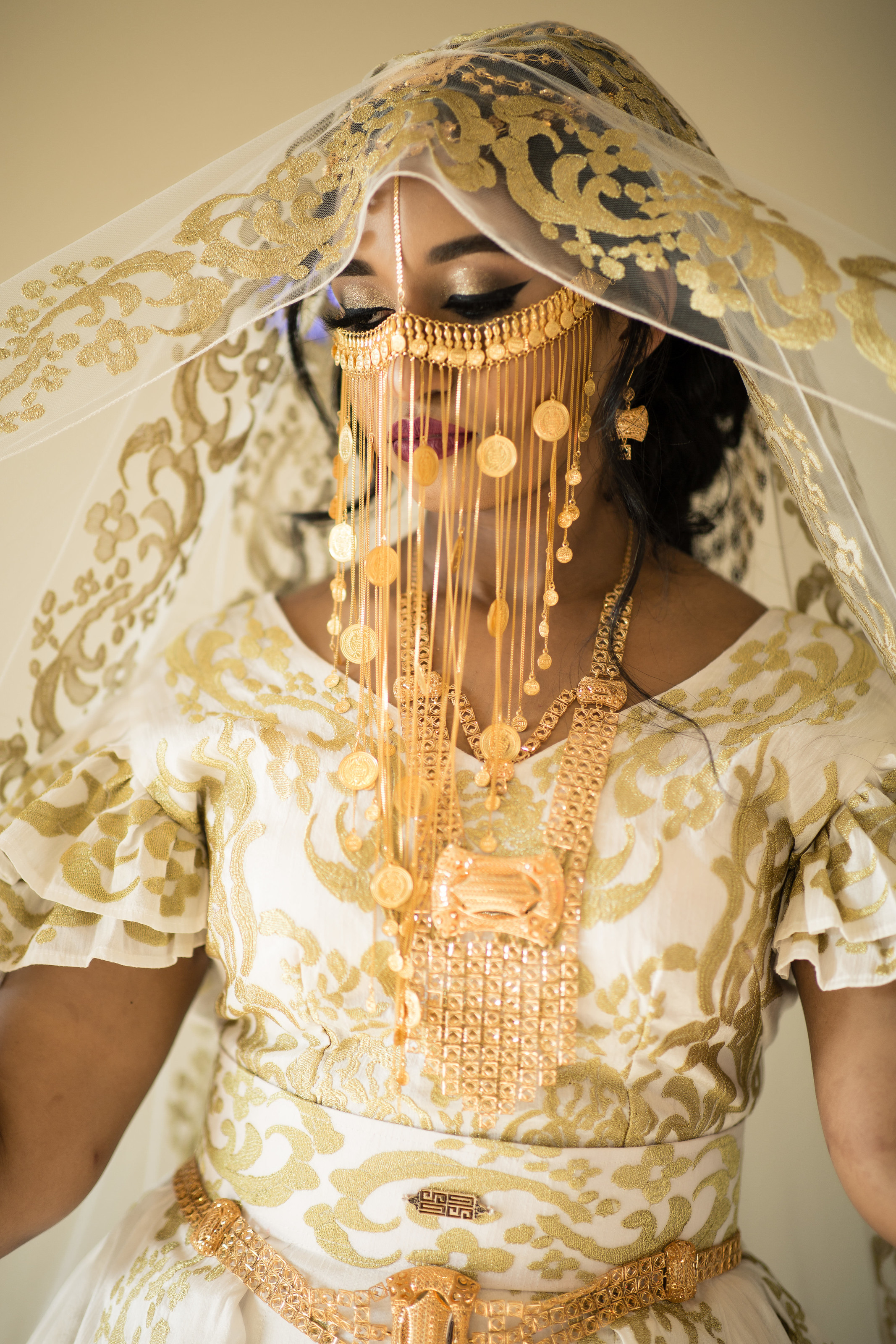 Muslim Somali Bridal Portrait