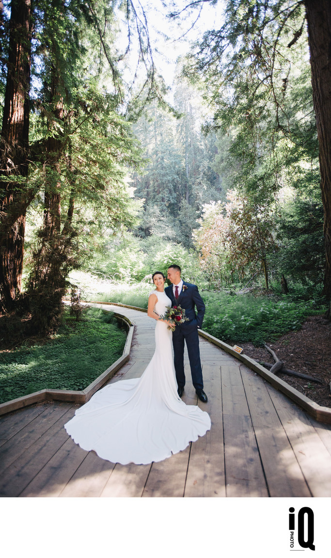Outdoor Portrait at Muir Woods - Muir Woods Wedding Photography Packages